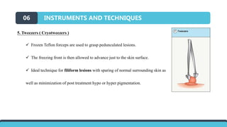 Basics of cryosurgery | PPTX