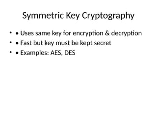 Basics_of_Cryptography presentations ppt | PPT