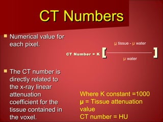 Basics of ct lecture 1 | PPT