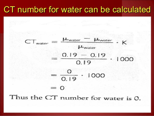 Basics of ct lecture 2