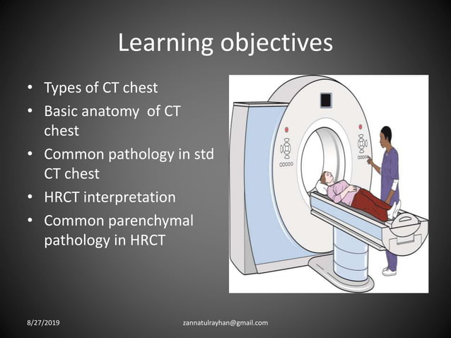 Basics of CT Chest | PPTX
