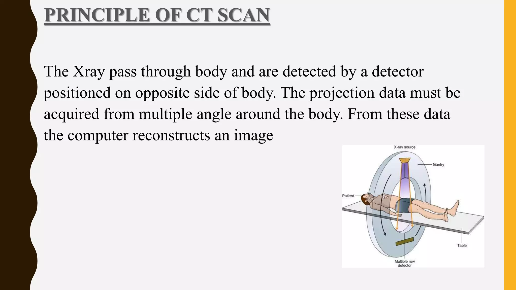 Basics of ct scan | PPTX