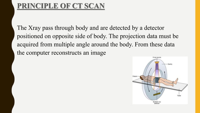 Basics of ct scan | PPTX
