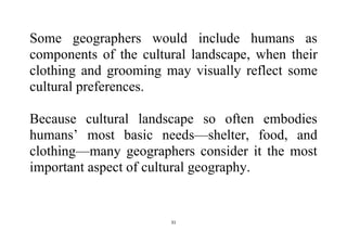Basics of Cultural Geography | PDF