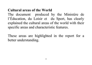 Basics of Cultural Geography | PDF