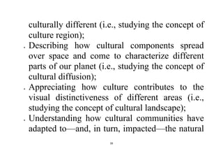 Culture Region Definition