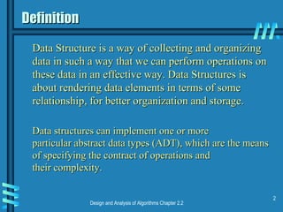 Basics of data structure | PPT