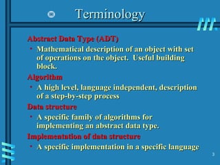 Basics of data structure | PPT