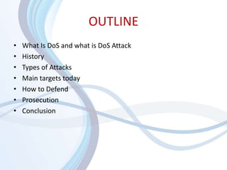 types and DOS attack & basics of denial of service.pdf