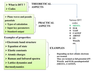 Basics of Density functional theory.pptx