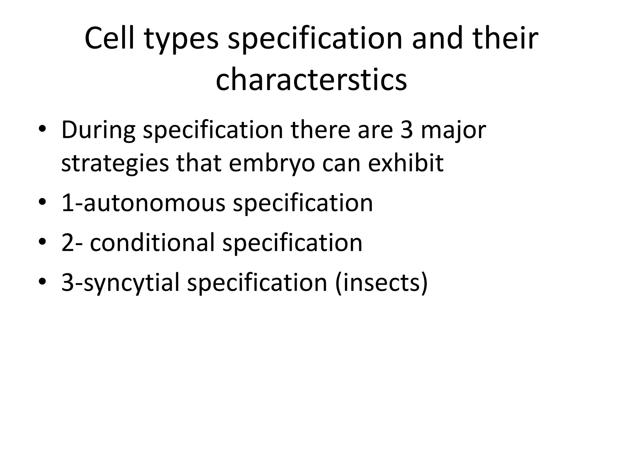 Basics of developmental biology 1 | PPTX