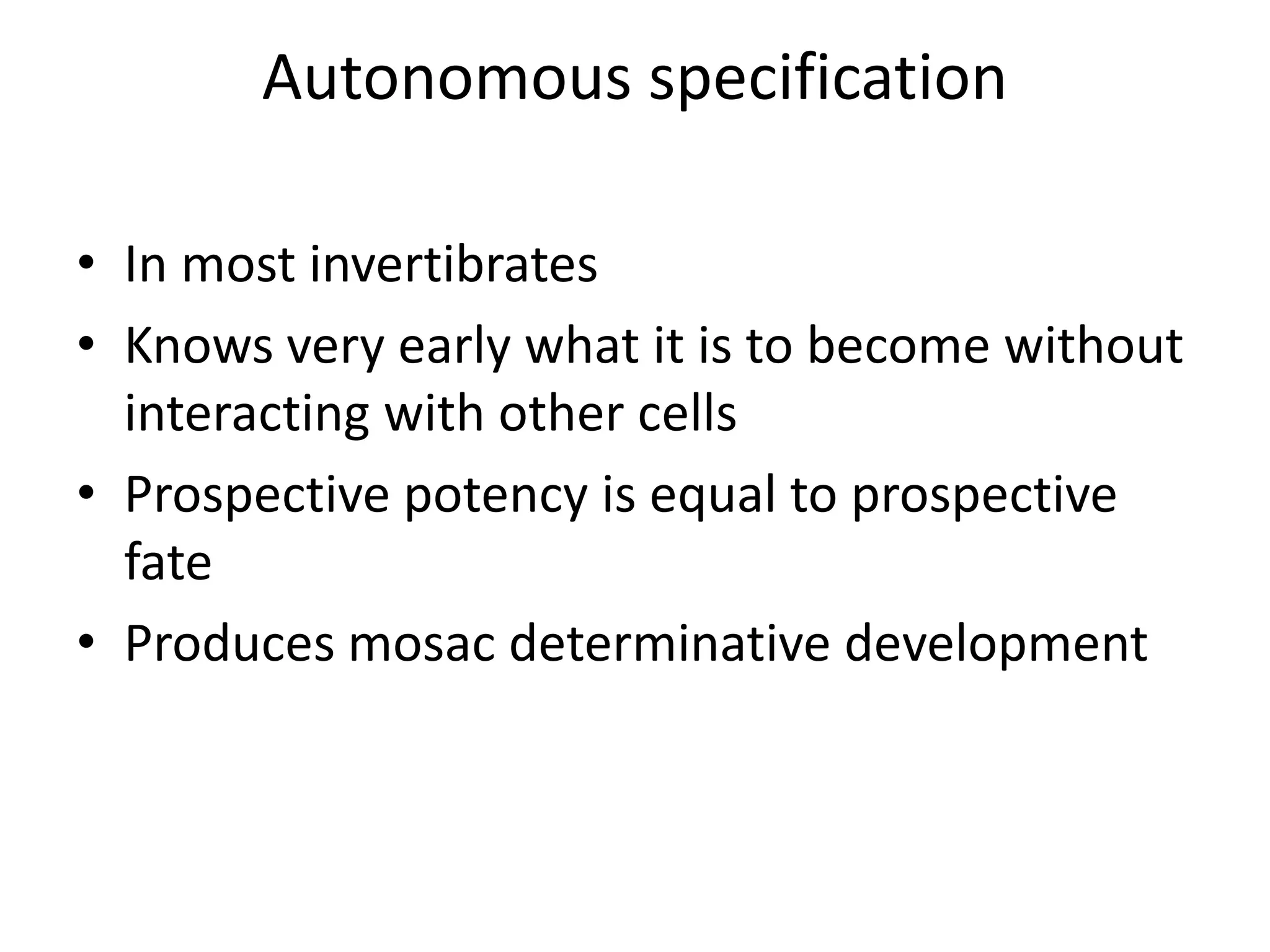 Basics of developmental biology 1 | PPTX