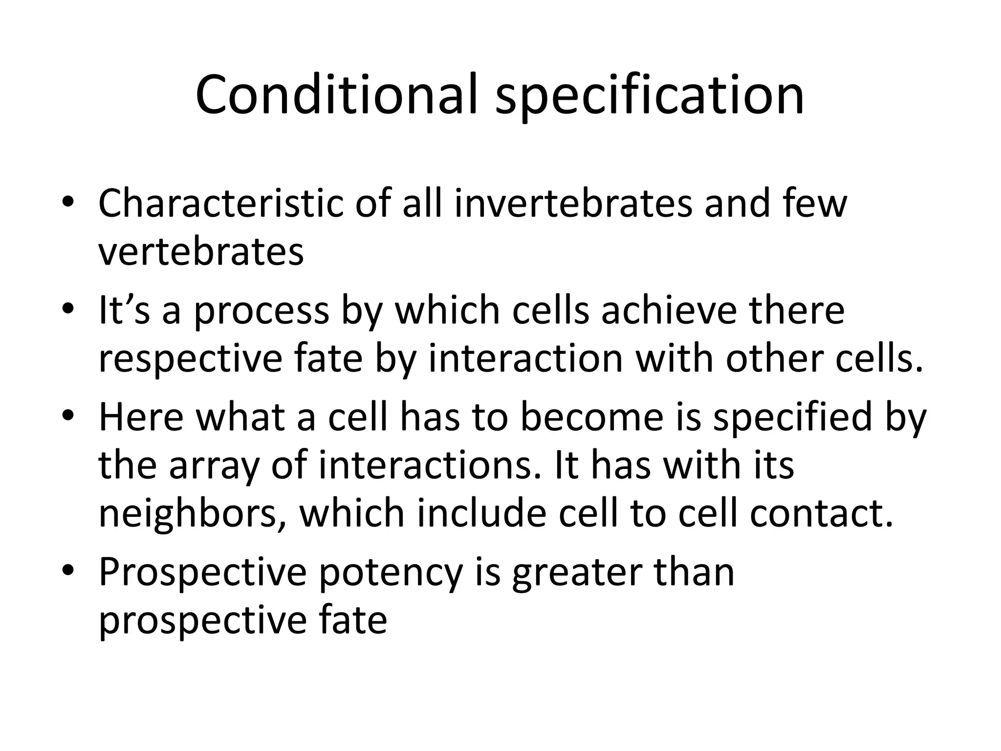 Basics of developmental biology 1 | PPTX