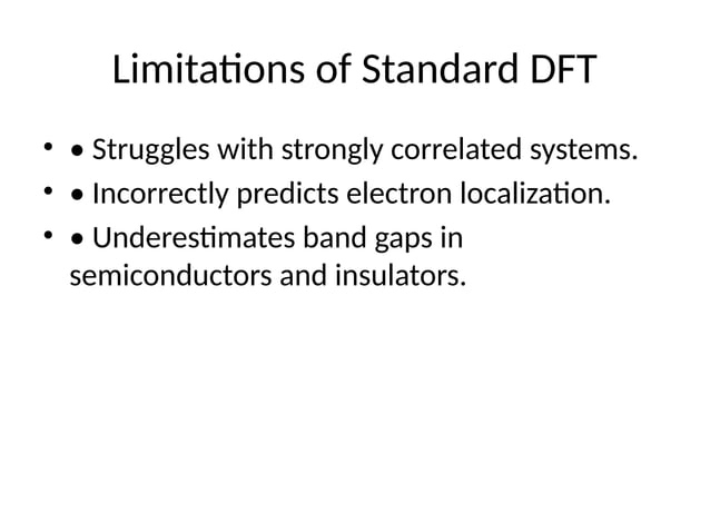 An Introduction to Density Functional Theory with Hubbard U Correction.pptx
