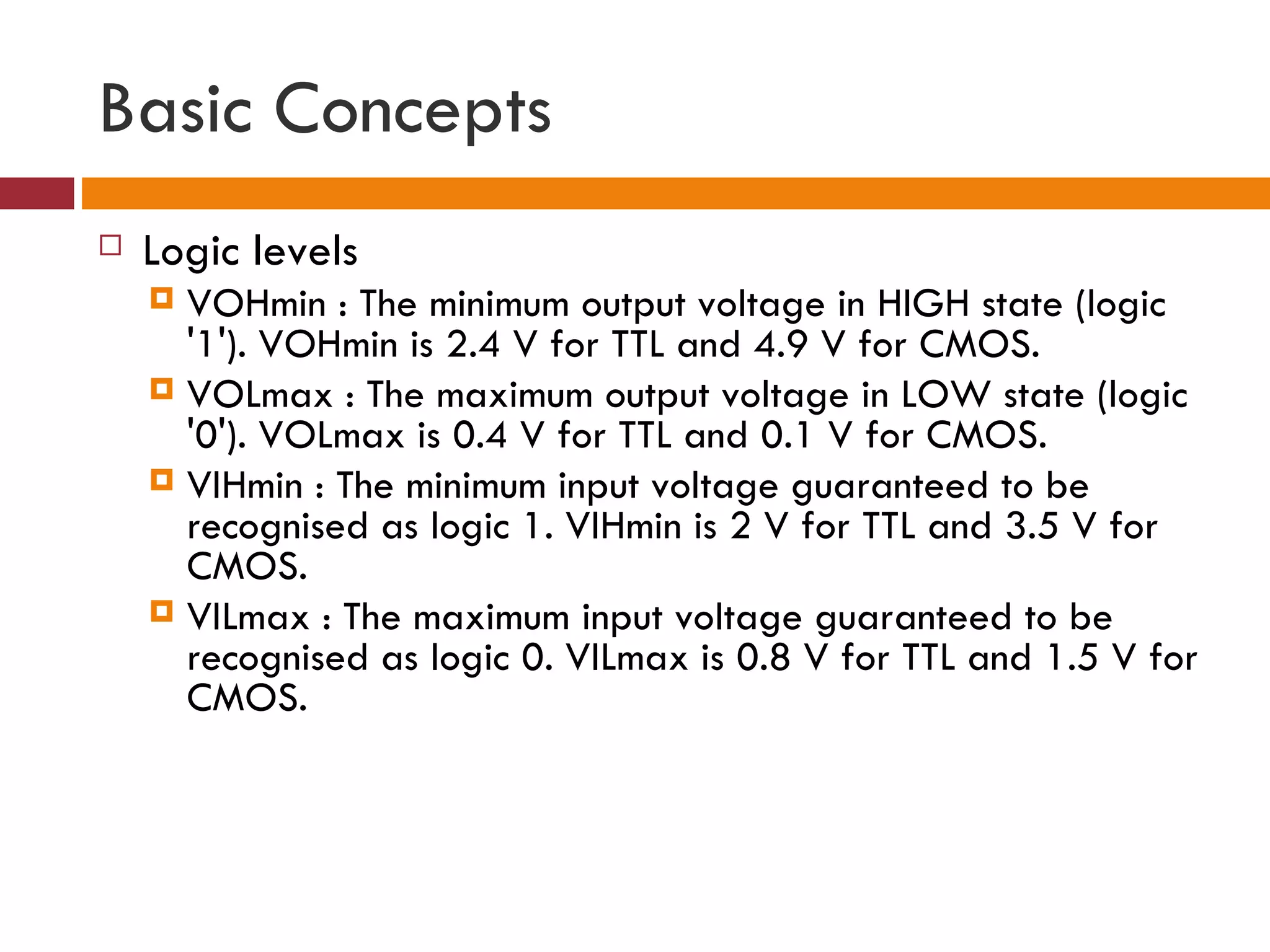 Basics of digital ic | PPT