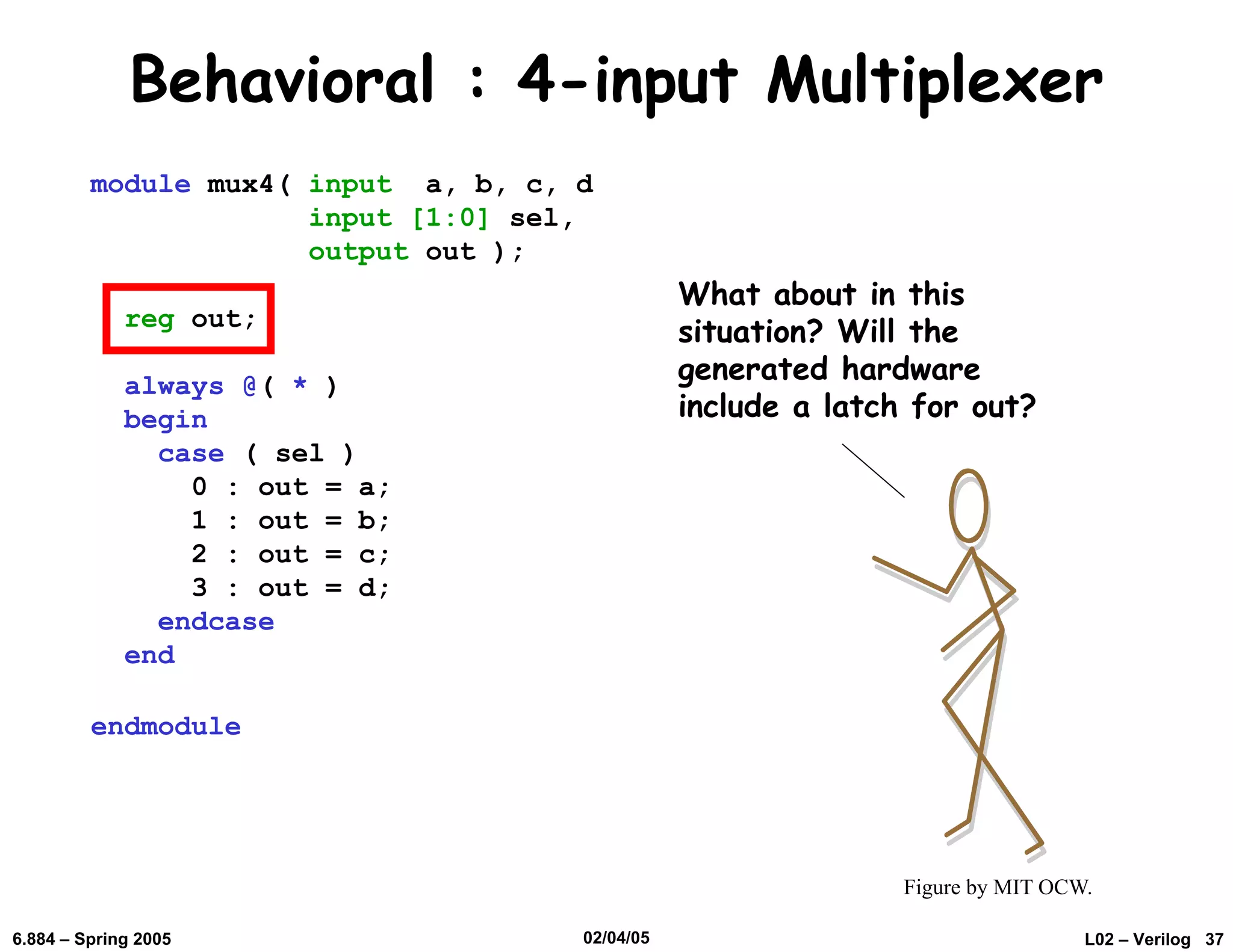 Basics of digital verilog design(alok singh kanpur) | PDF