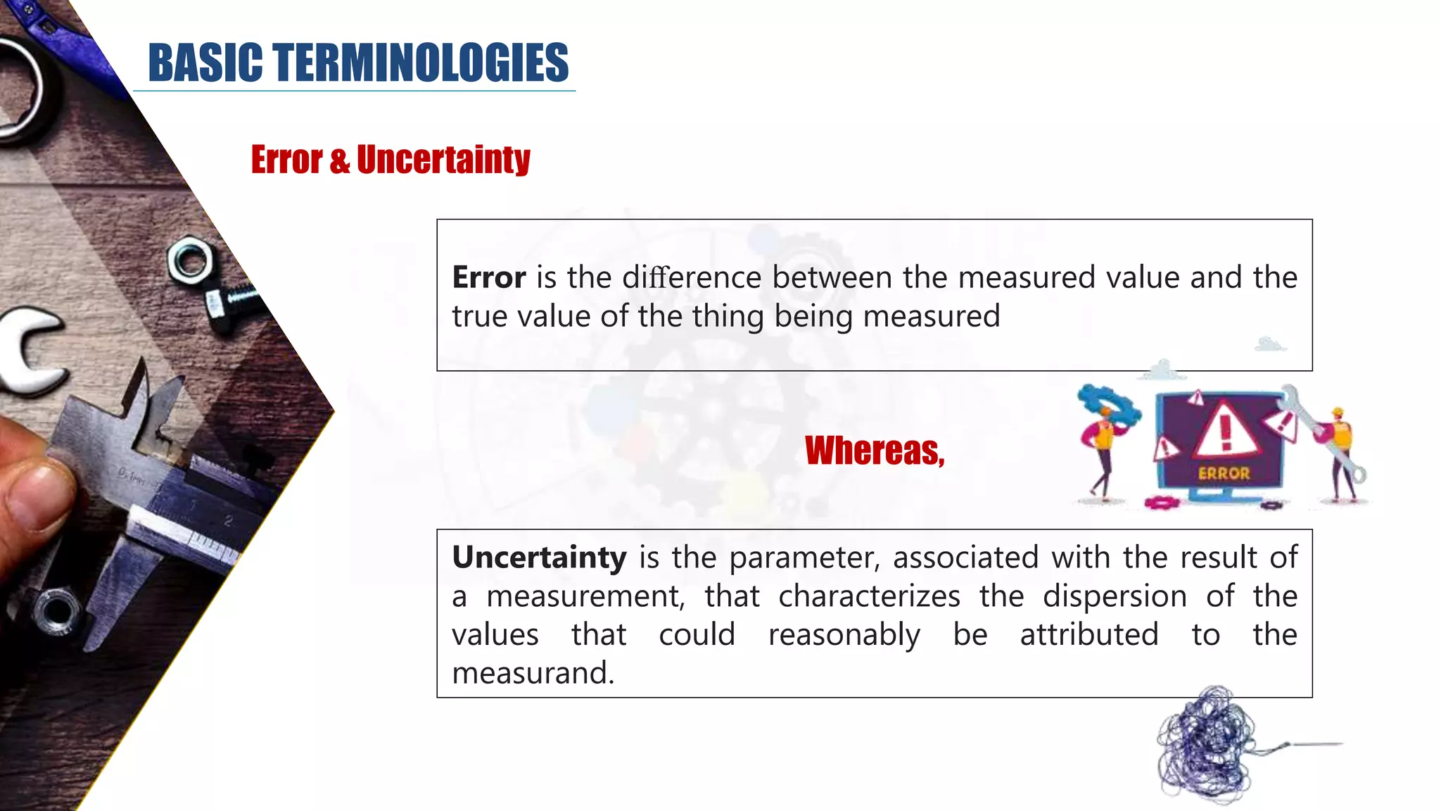 Basics of Dimensional Metrology | PPTX