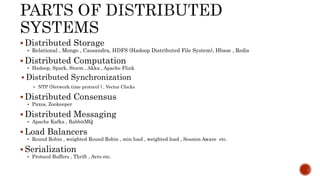 Basics of Distributed Systems - Distributed Storage | PPTX