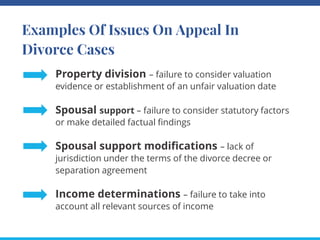 Basics Of Divorce Appeals In Ohio: What To Know When The Judge Gets It ...