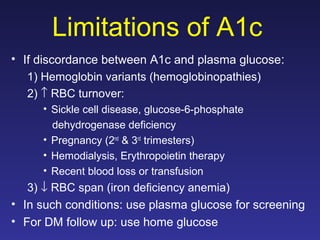 Diabetes: screening & diagnosis | PPT