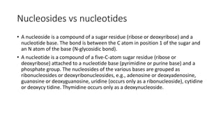 Basics of DNA & RNA (Nucleic acid) | PPT