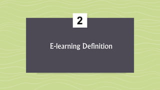 Basics of E-learning | PPTX