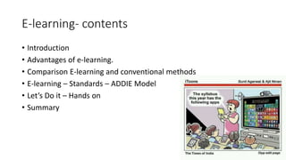 Basics of e learning | PPT