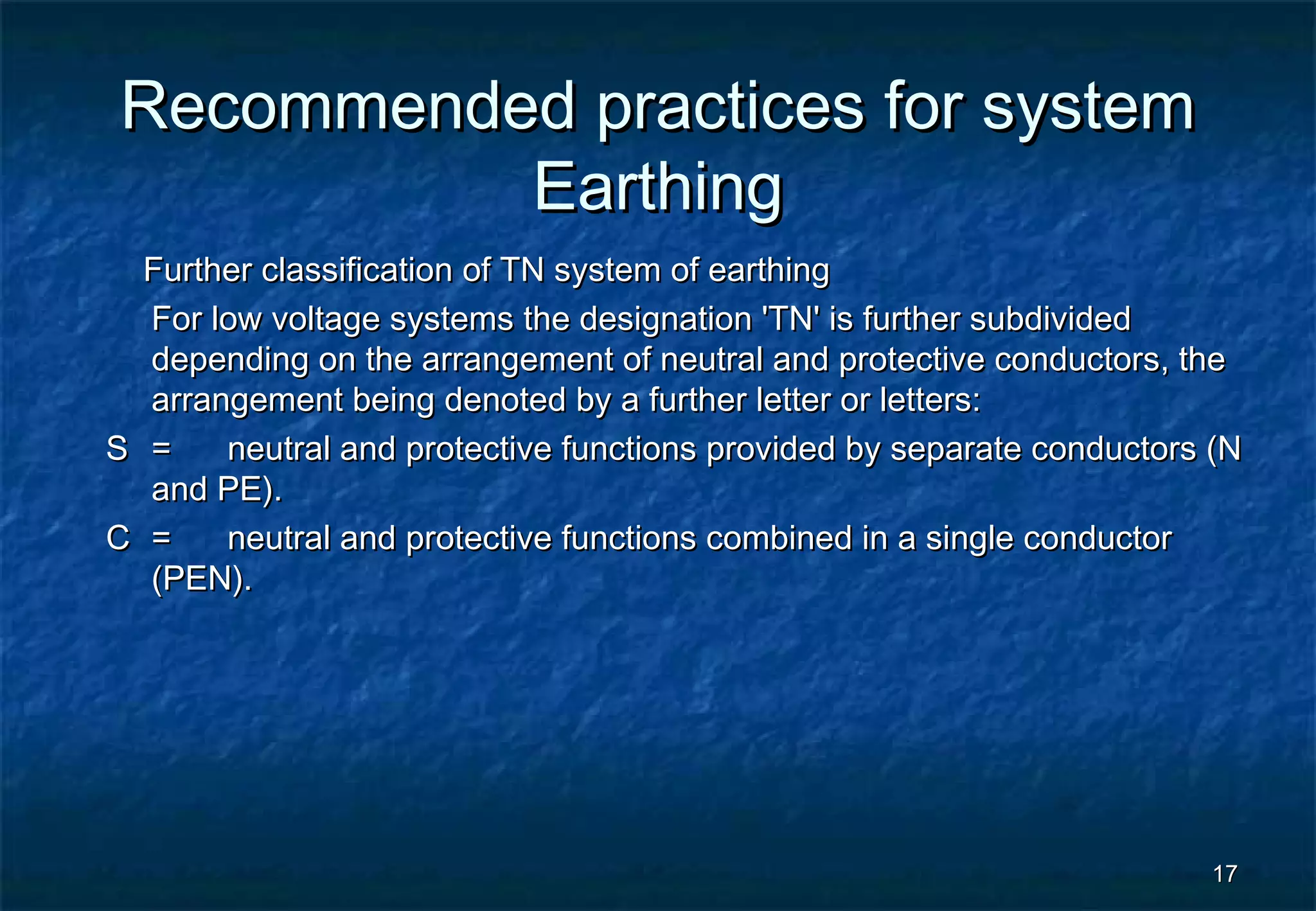 Basics of earthing | PPT