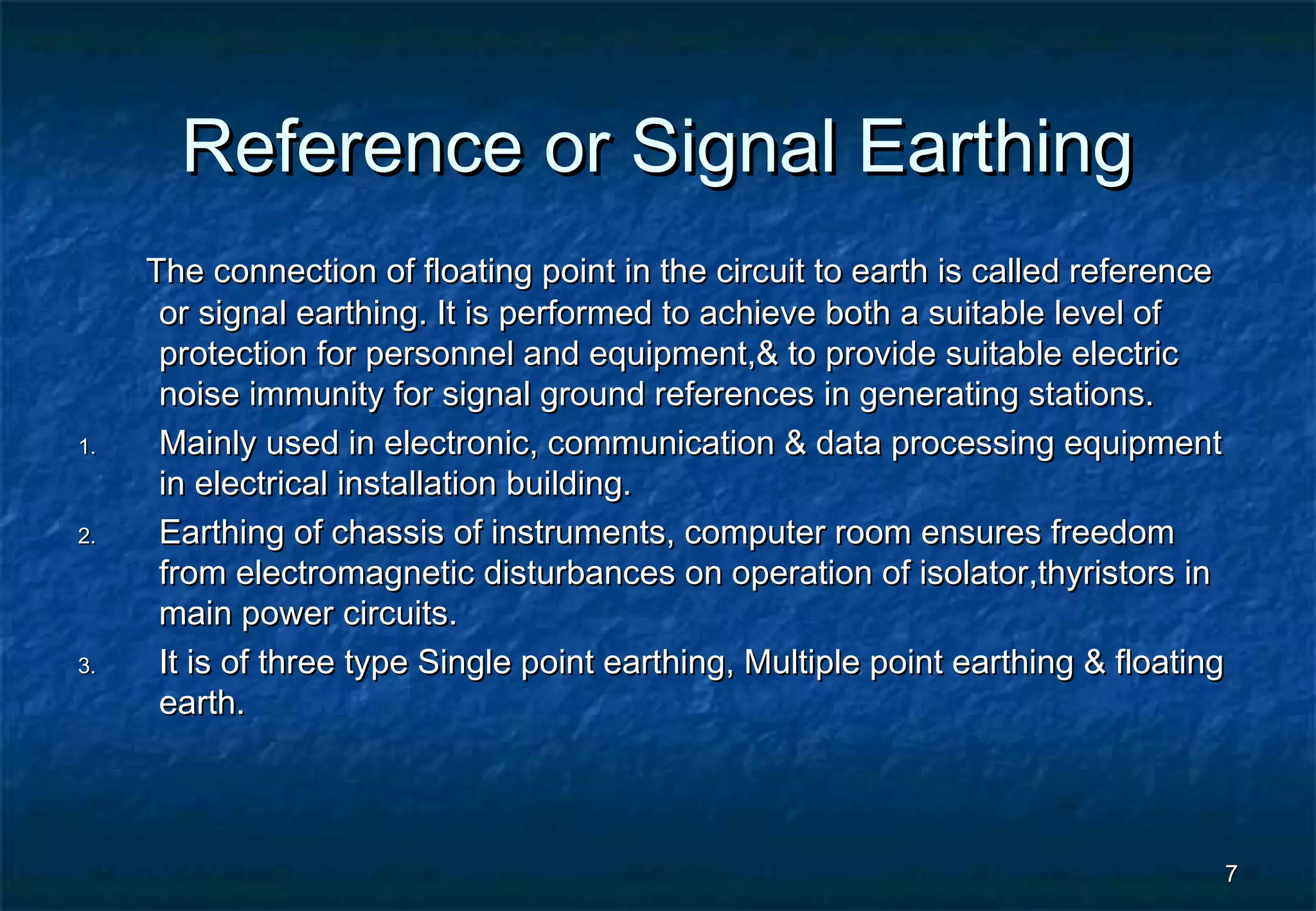 Basics of earthing | PPT