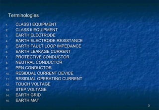 Basics of earthing | PPT