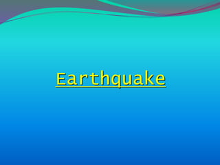 Basics of earthquake and building planning in EQ prone areas | PPTX