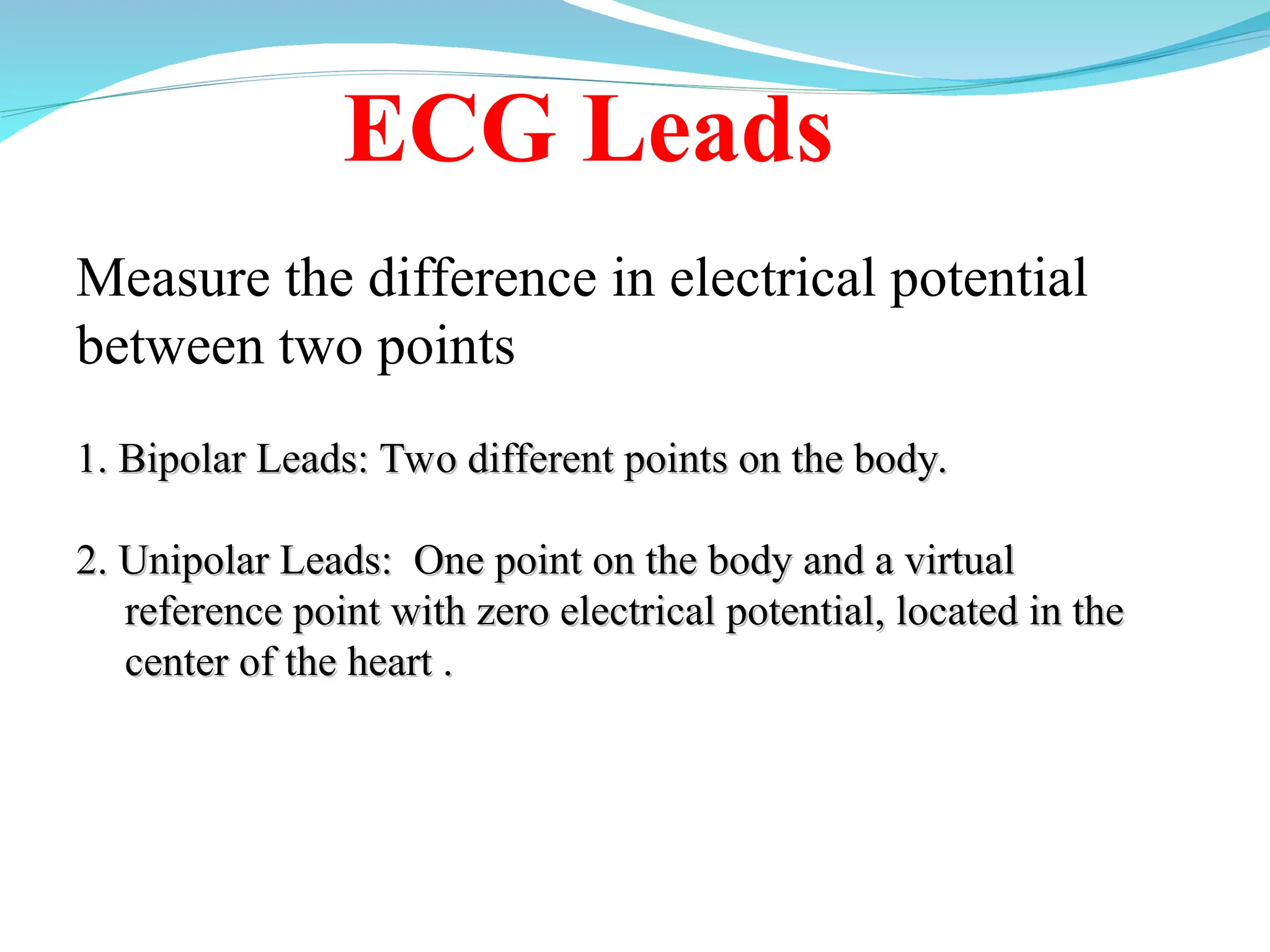 The basics of ECG and its interpretation | PPT