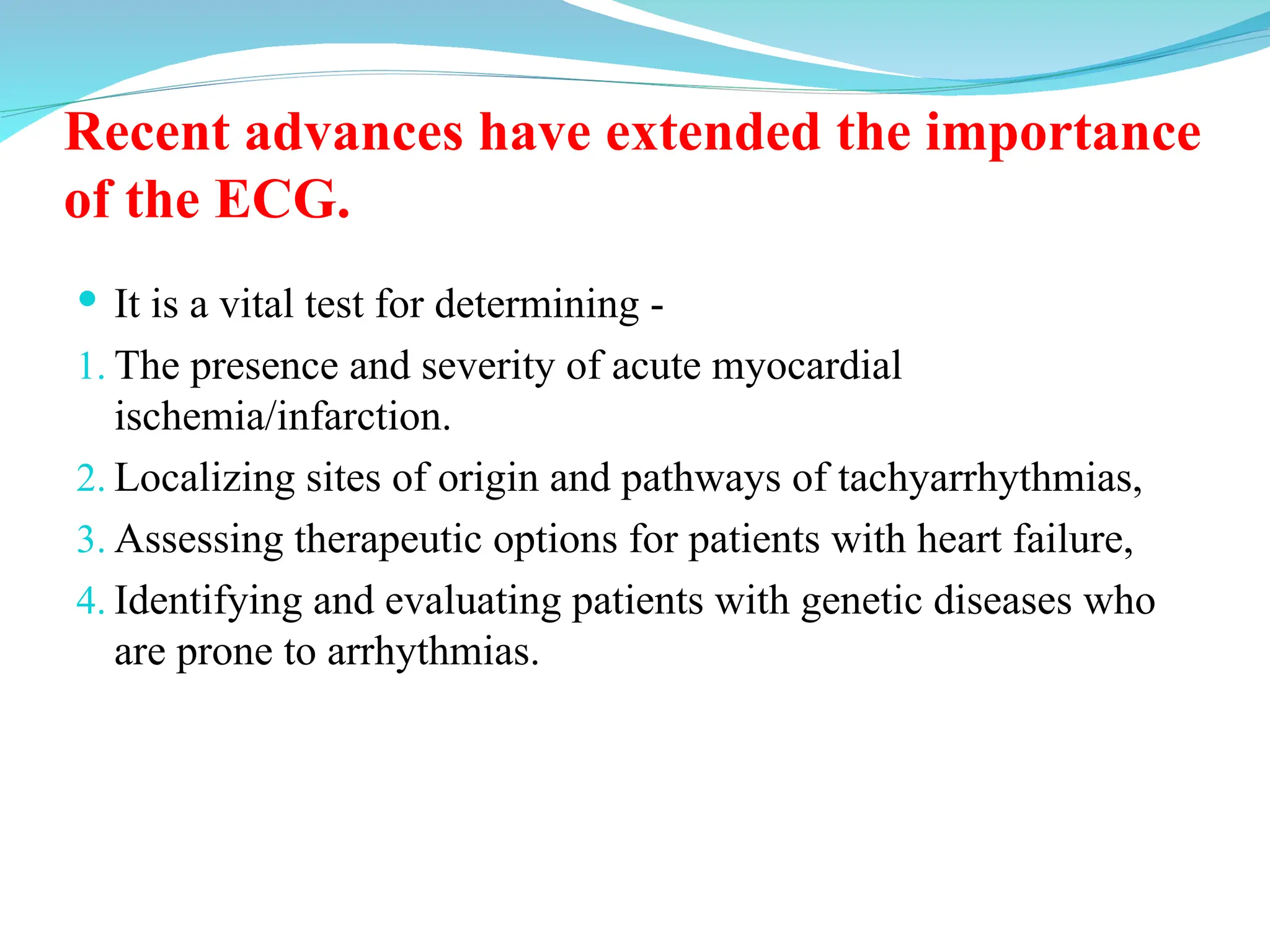 The basics of ECG and its interpretation | PPT