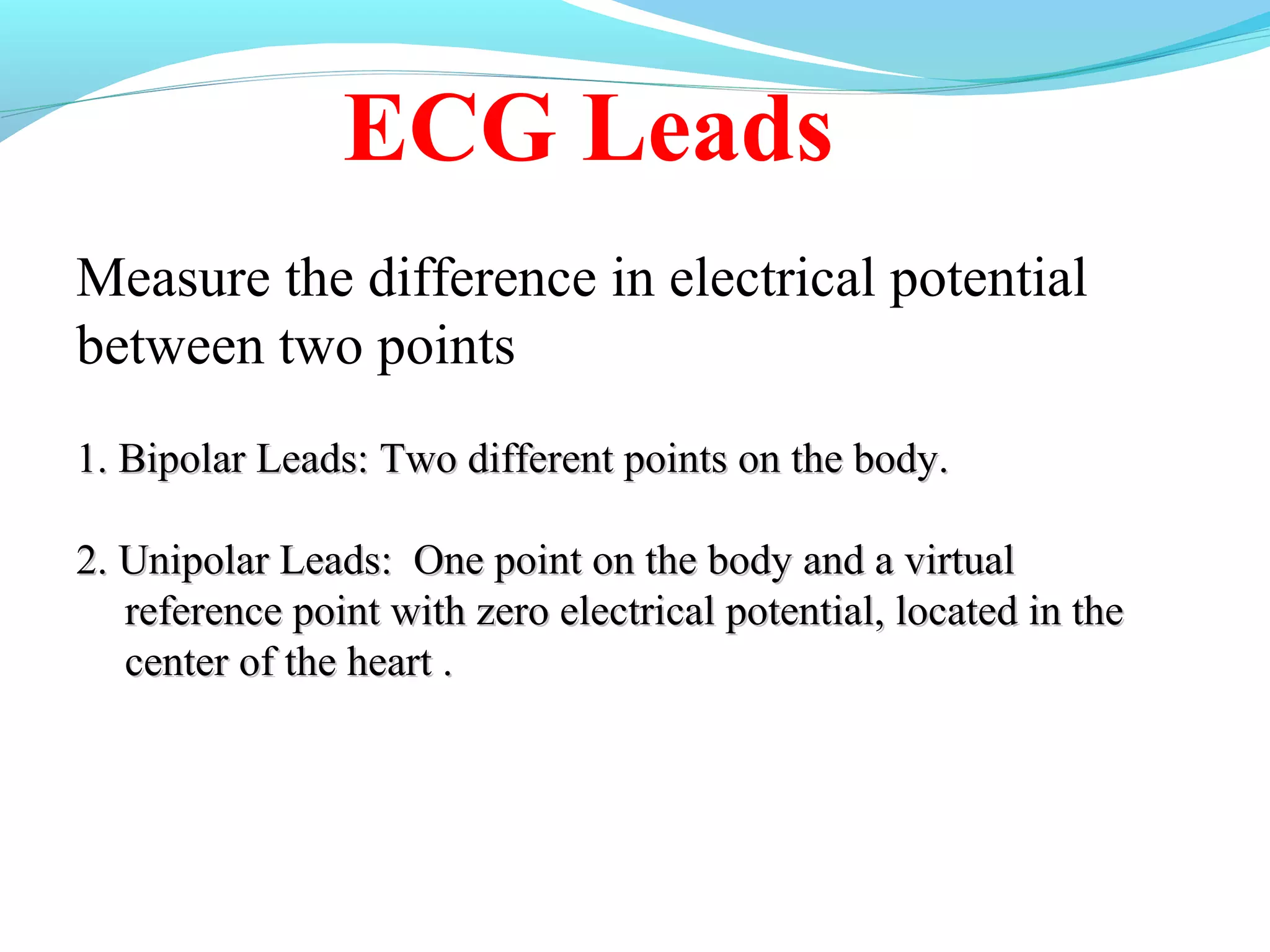 Basics of Electrocardiography(ECG) | PPT