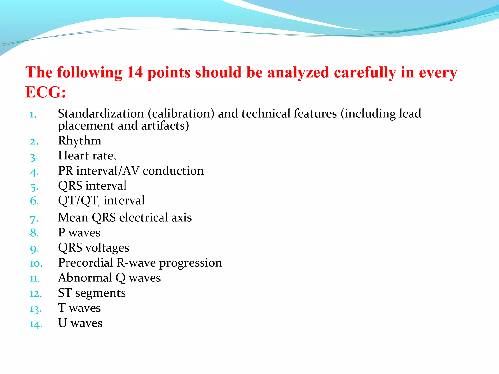 Basics of Electrocardiography(ECG) | PPT