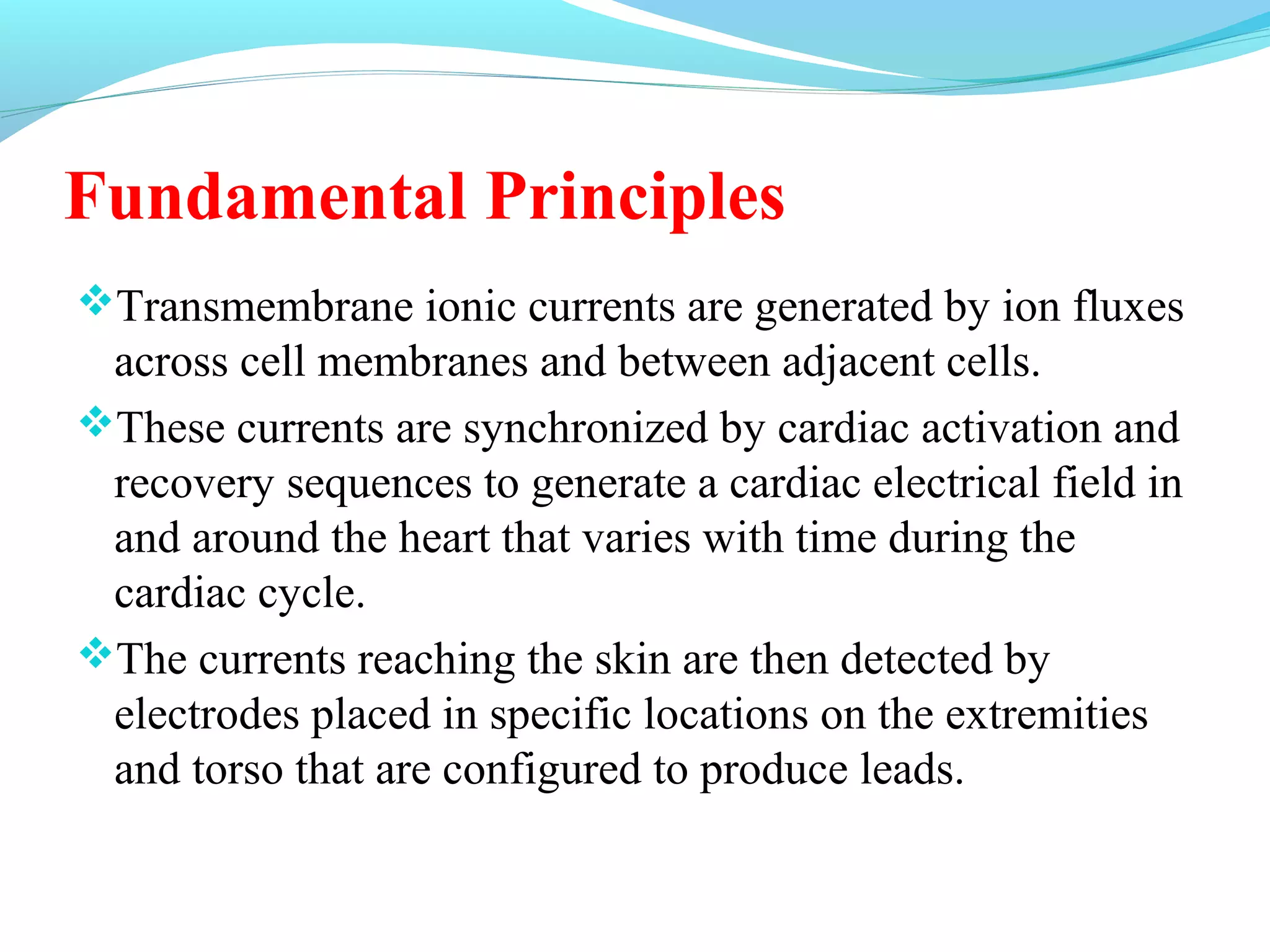 Basics of Electrocardiography(ECG) | PPT