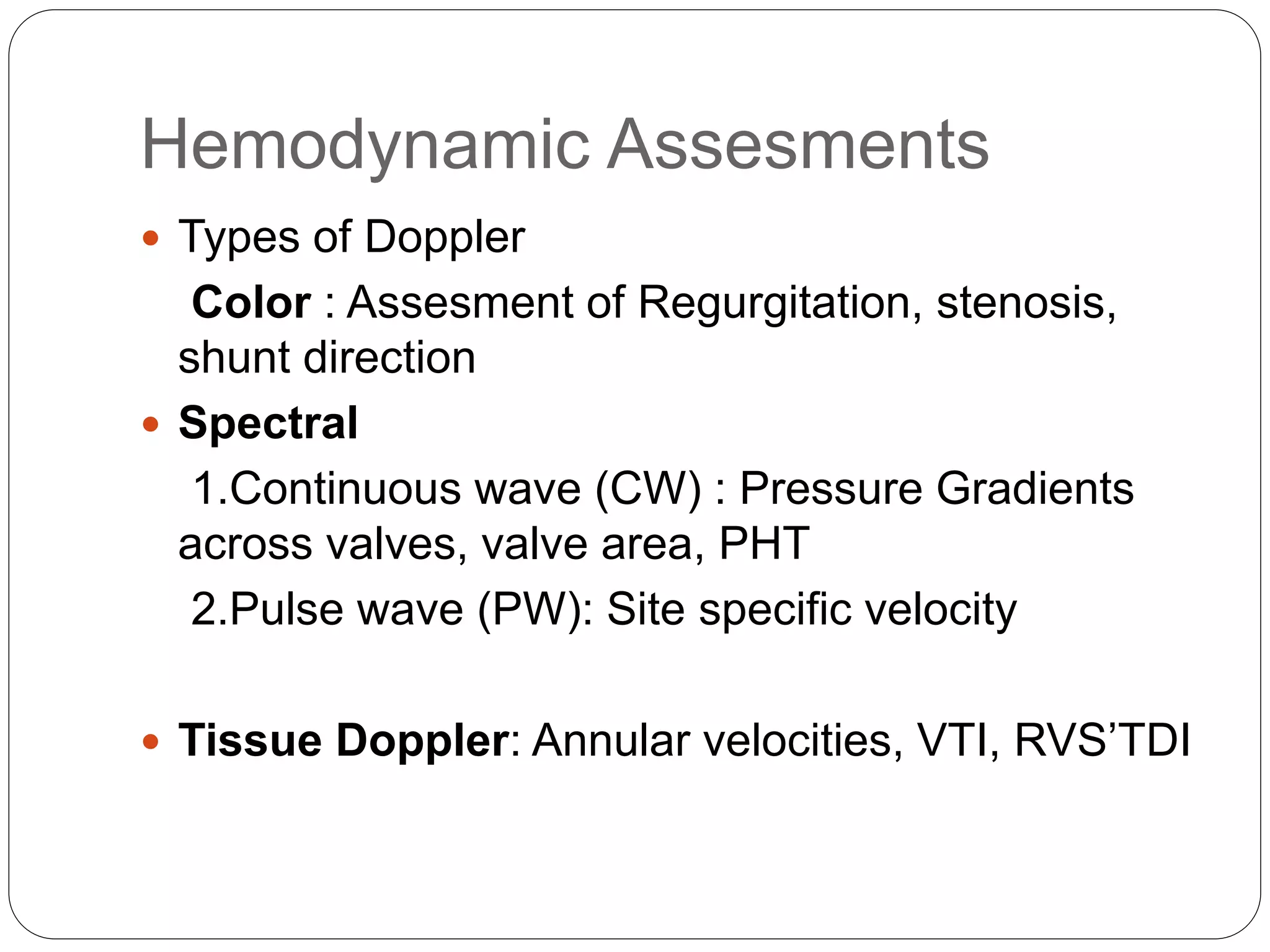Basics of echo Cardiac Structure, Chamber quantifications & Artifacts.pptx