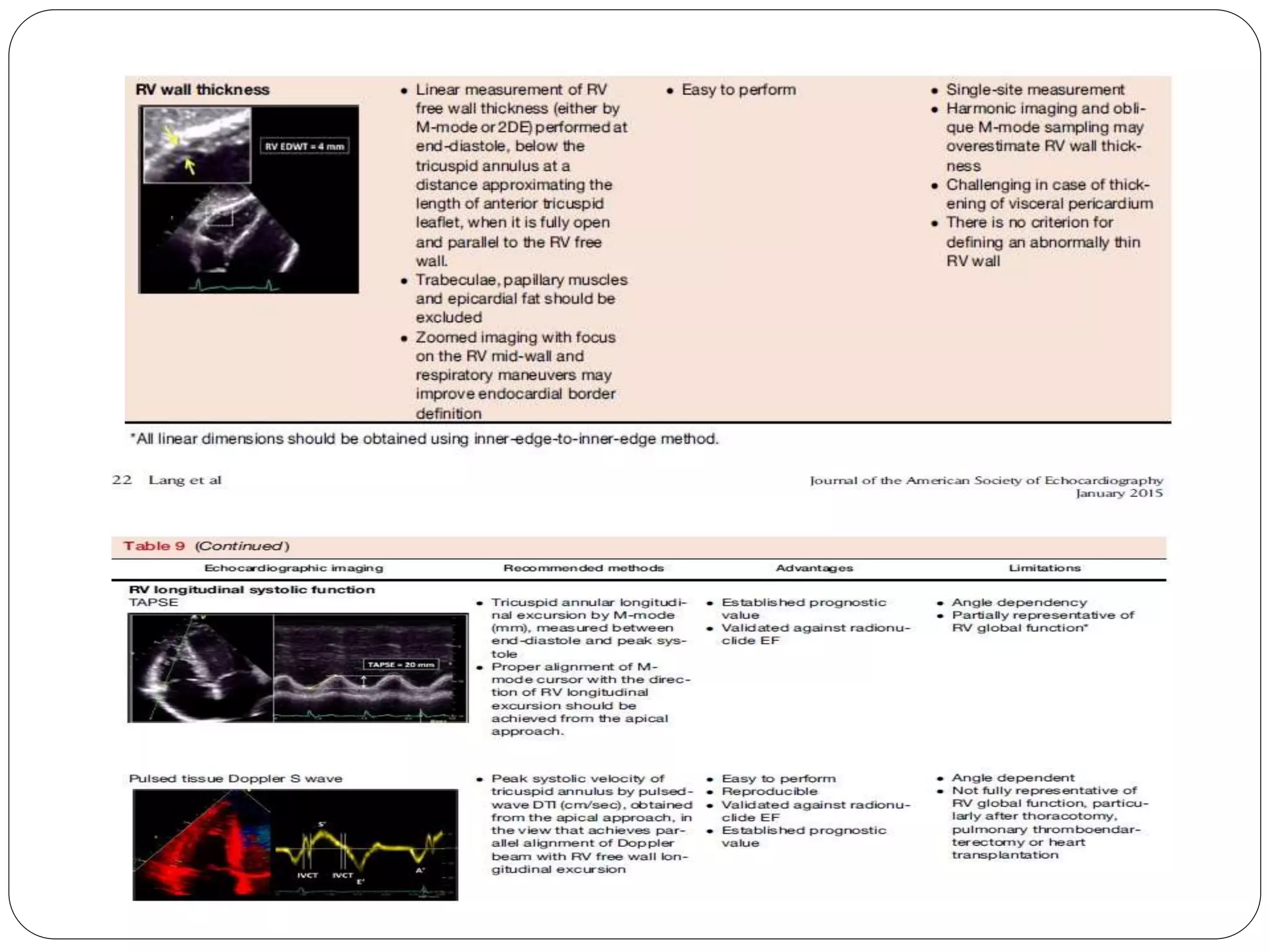Basics of echo Cardiac Structure, Chamber quantifications & Artifacts.pptx