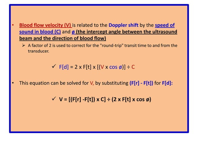 Basics of echo & principles of doppler echocardiography | PPTX | Heart ...