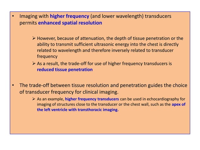Basics of echo & principles of doppler echocardiography | PPTX | Heart ...