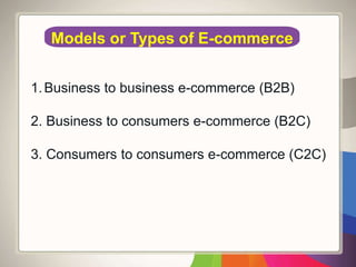 Basics of ecommerce part1 | PPT