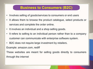 Basics of ecommerce part1 | PPTX