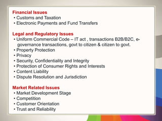 Basics of ecommerce part2 | PPTX