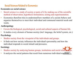 Basics of economics | PPT