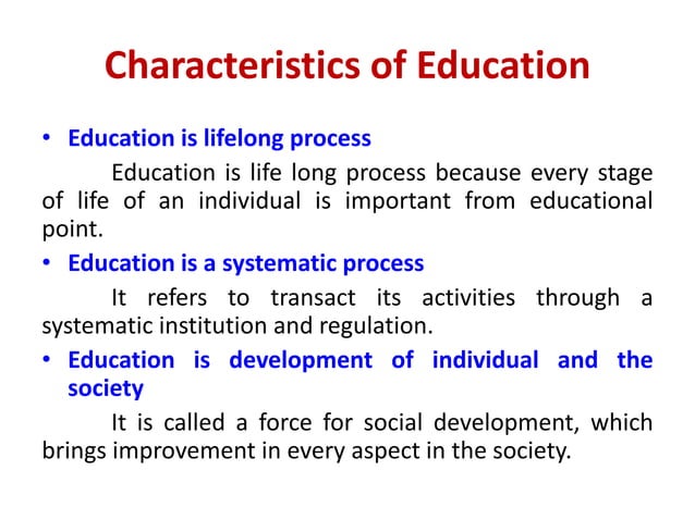 Basics of education | PPT