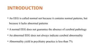 BASICS OF EEG Presentation for Psychiatry | PPTX
