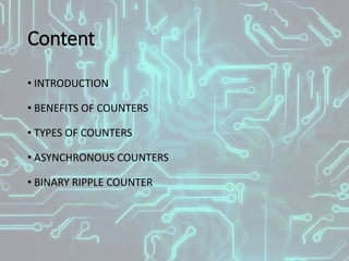 Digital Electronics - Counters | PPTX