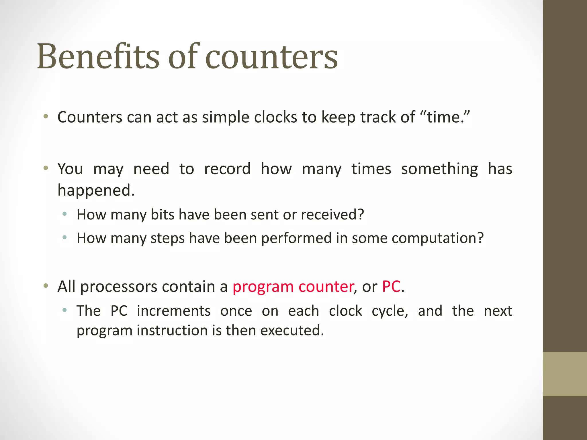 Digital Electronics - Counters | PPTX