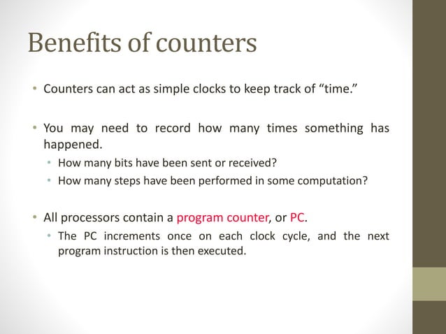 Digital Electronics - Counters | PPTX