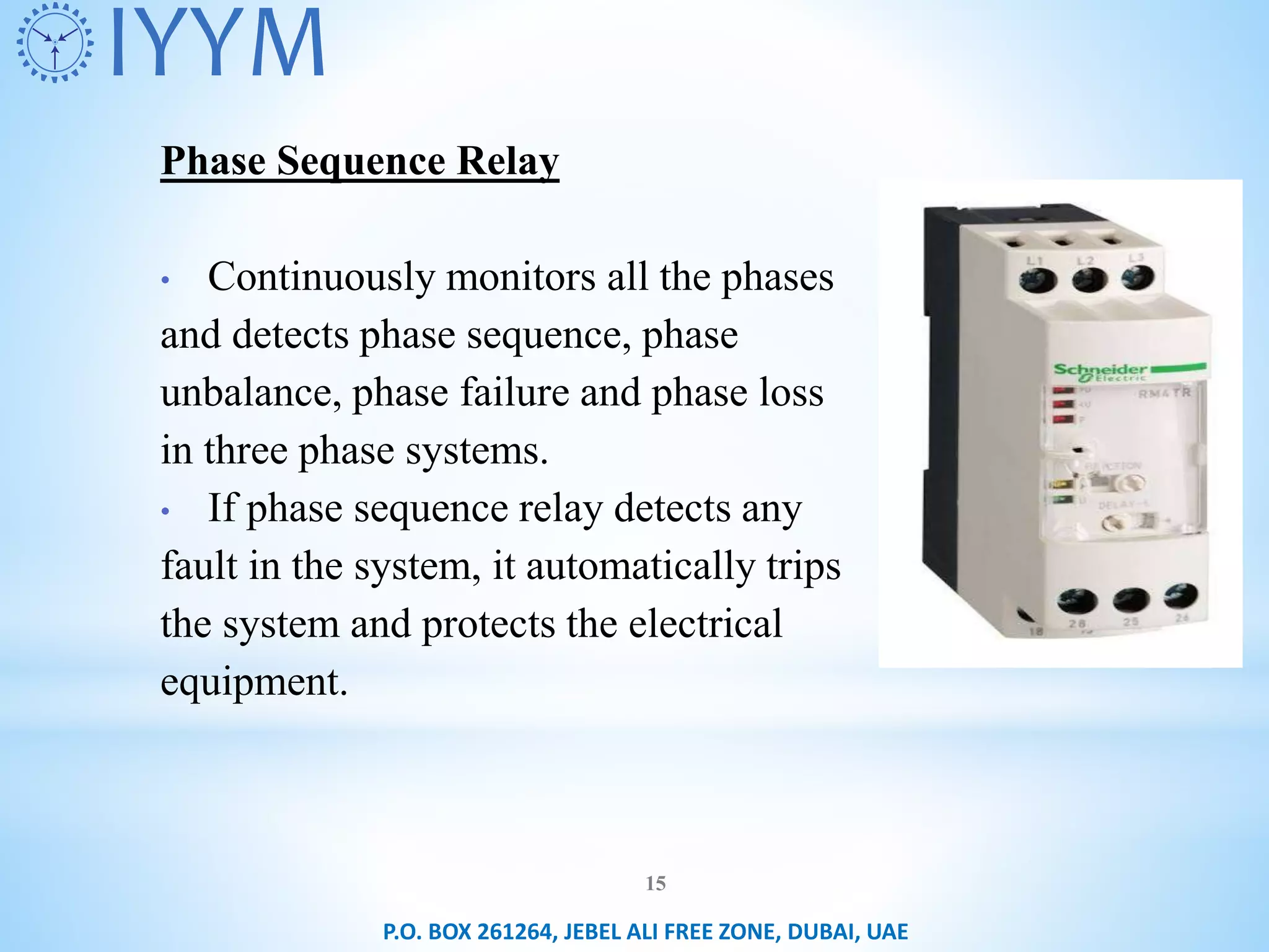 Basics of electrical control panel | PPTX